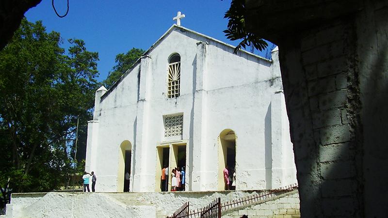 Haiti is full of colonial era churches, some in very remote areas ...
