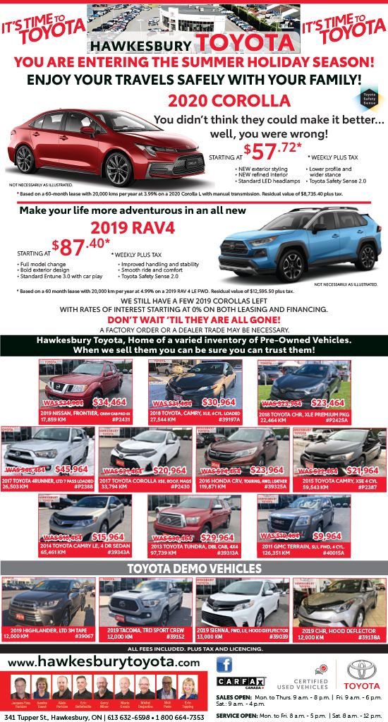 Hawk Toyota 2019 07 10 revised - The Review Newspaper