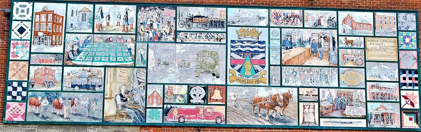 Vankleek Hill’s Community Patchwork Mural is back! - The Review Newspaper