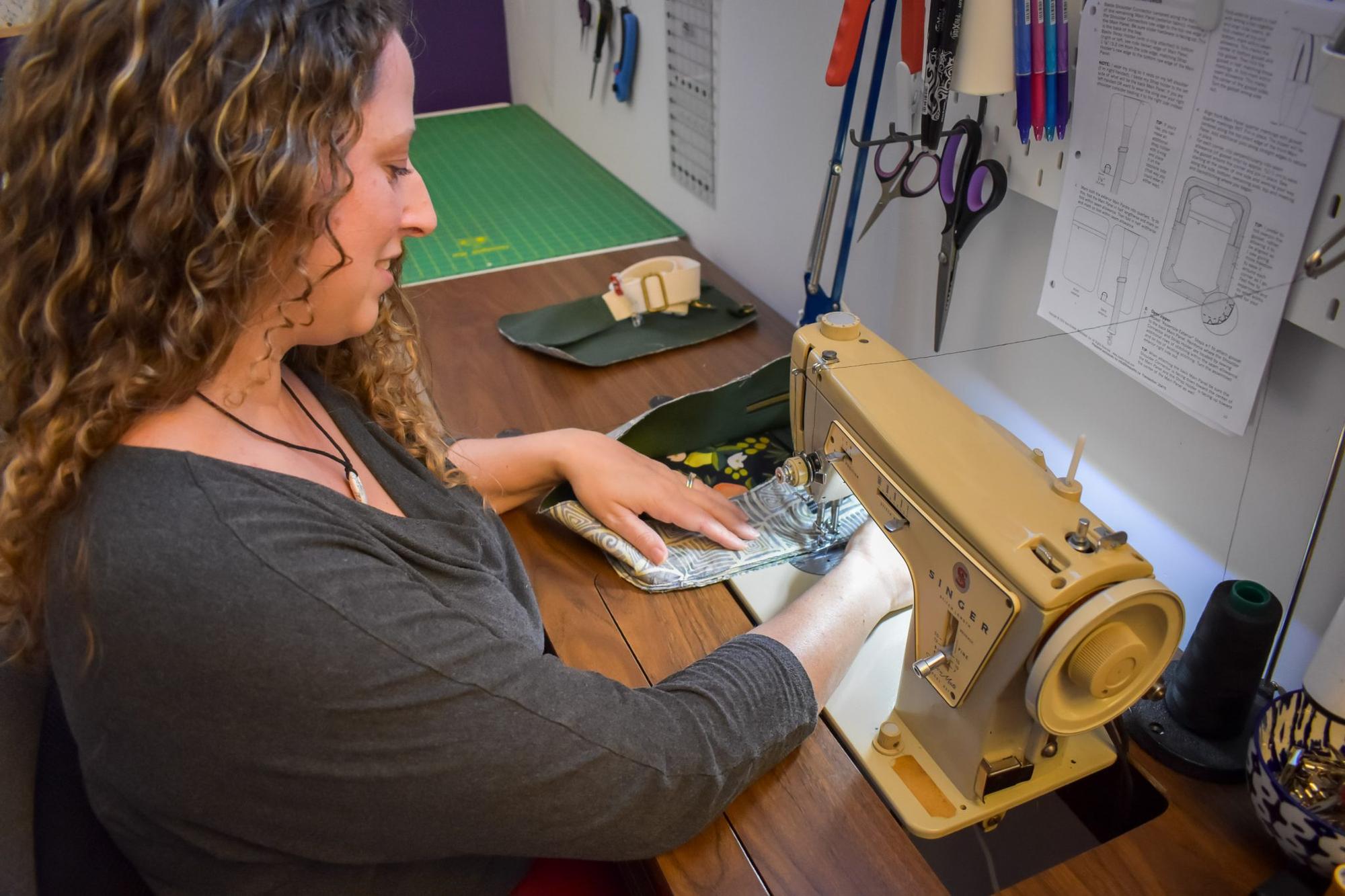 Fine sewing, beauty, creativity: It’s all in the bag for Fire Sparks ...
