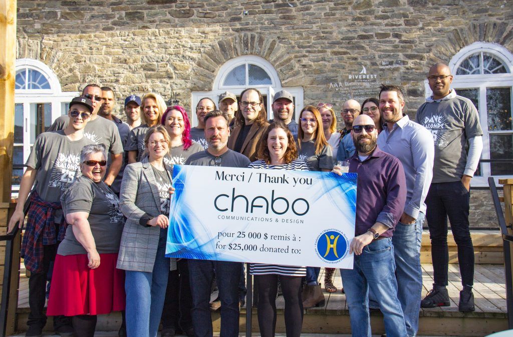 Chabo Communications & Design celebrates $25,000 contributed to the HGH ...