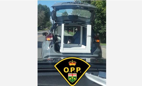 Hawkesbury OPP stop vehicle with insecure load - The Review Newspaper