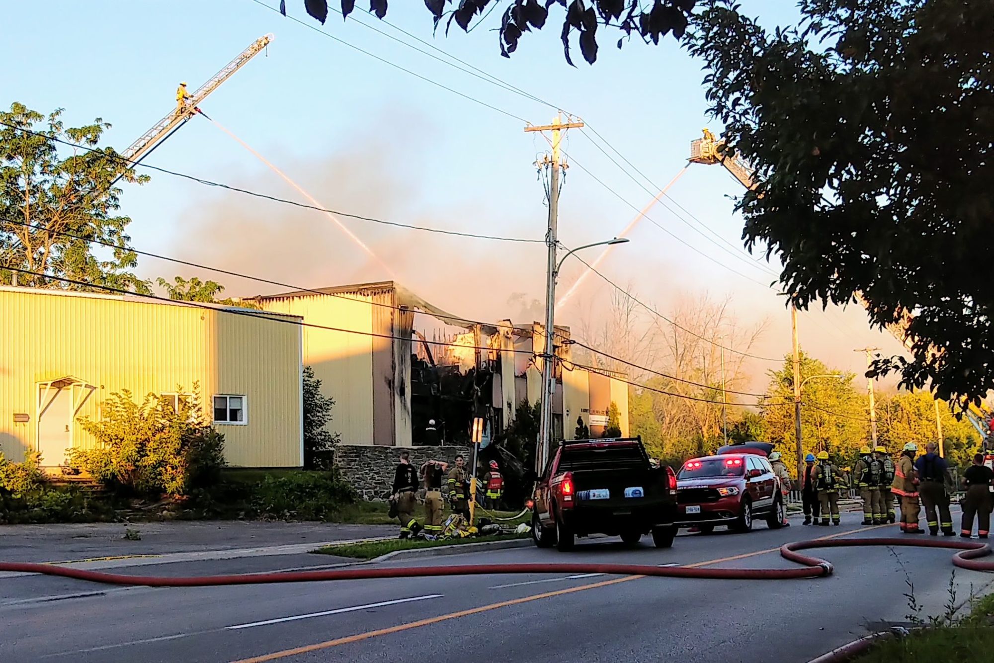 OPP investigating fire at former school in Hawkesbury - The Review ...