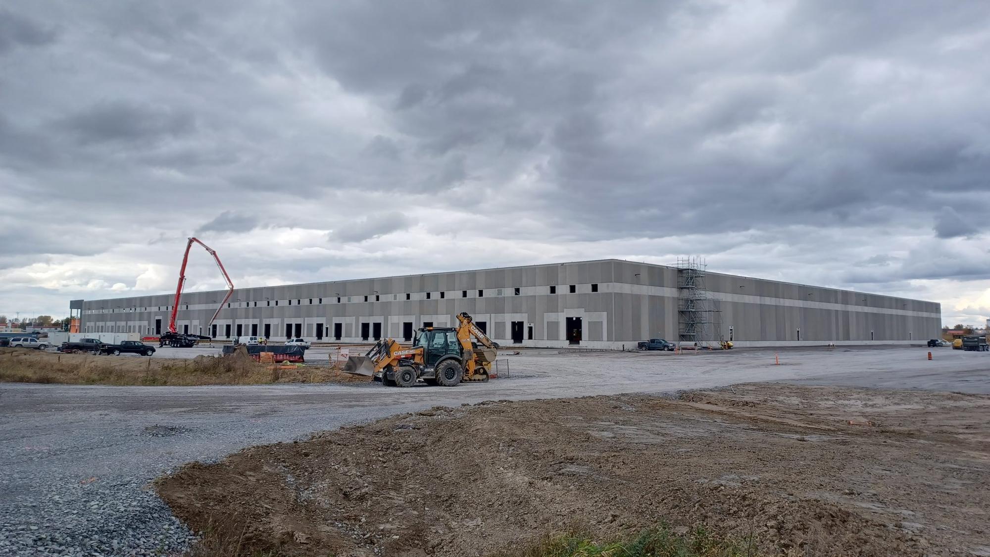 Building continues at new Ford warehouse in Casselman - The Review ...