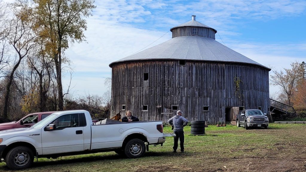 Historic Higginson Round Barn sells at auction - The Review Newspaper