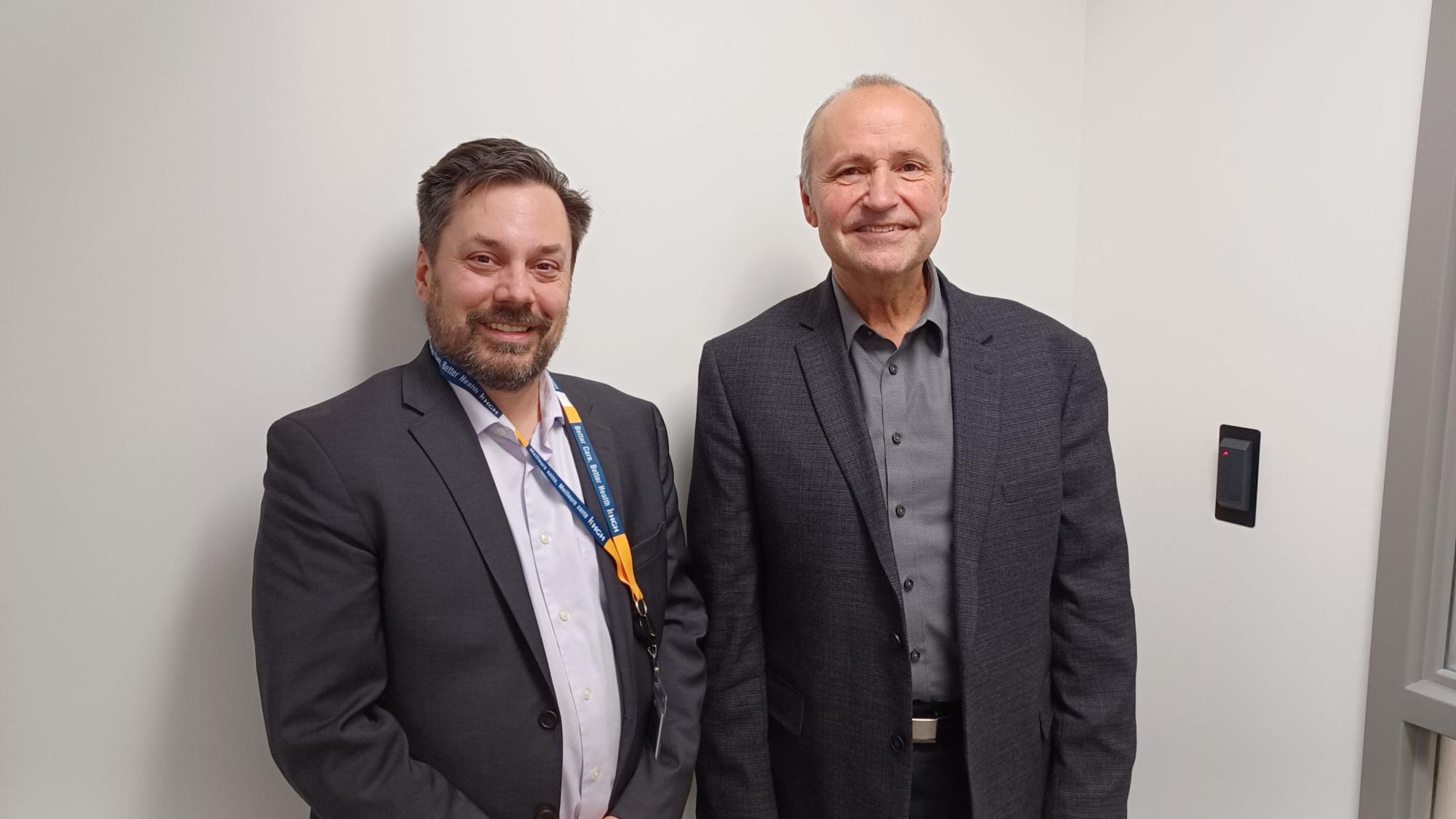 New HGH CEO and Chair discuss health care challenges