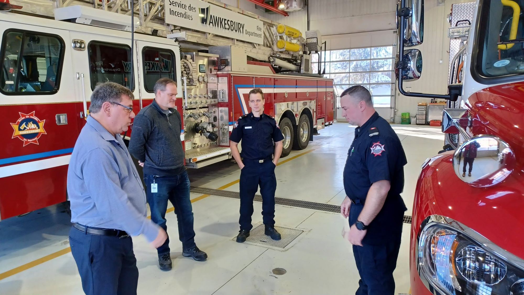 Enbridge supports firefighter training in Hawkesbury - The Review Newspaper