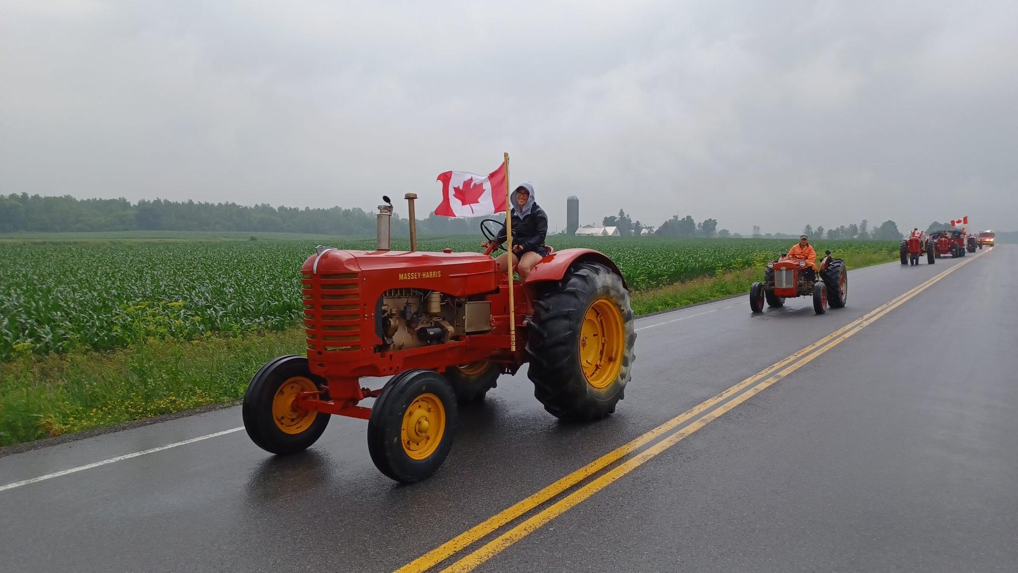 East Hawkesbury Tractor Ride celebrates Canada Day