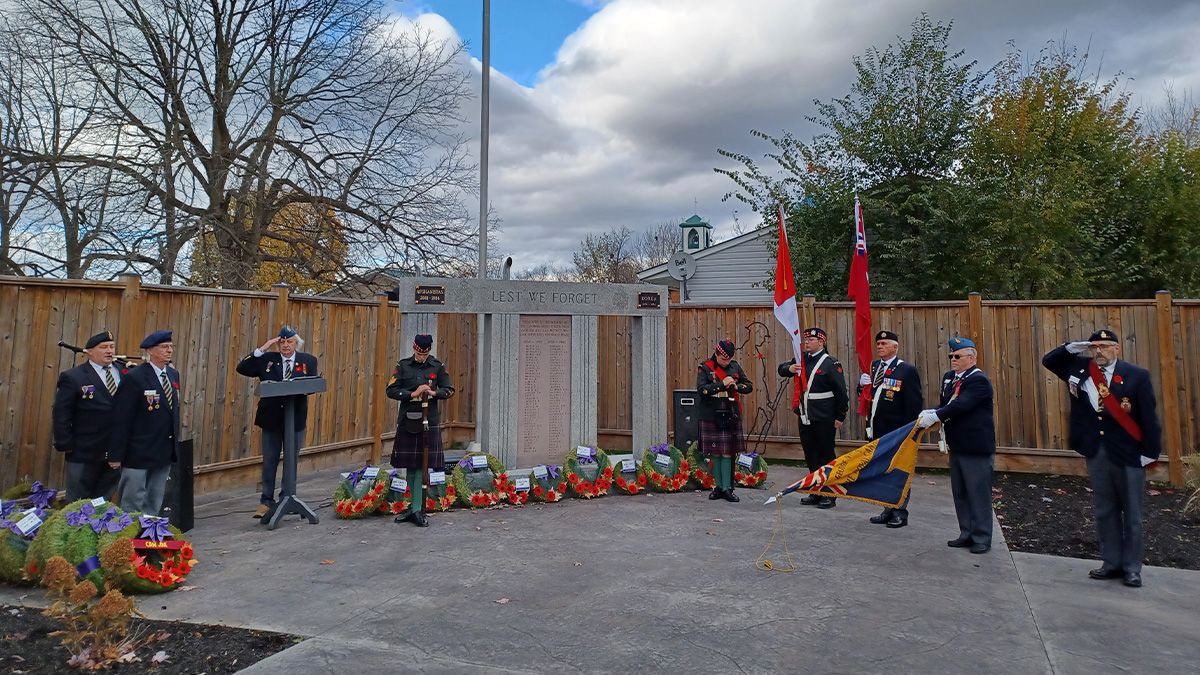 Remembrance Day ceremonies across the region - The Review Newspaper