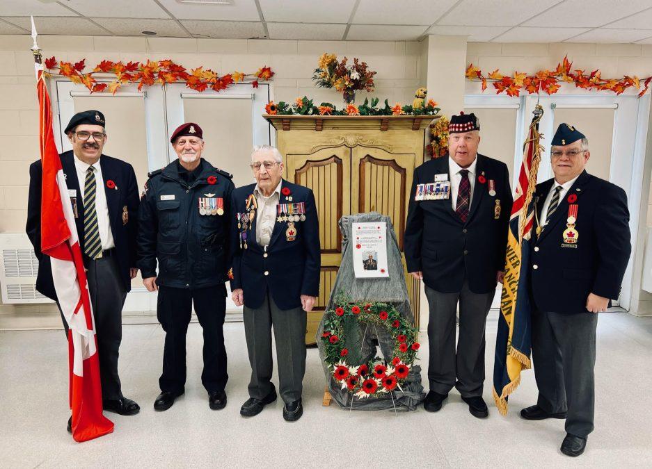 104-year-old veteran honoured at Hawkesbury Legion - The Review Newspaper