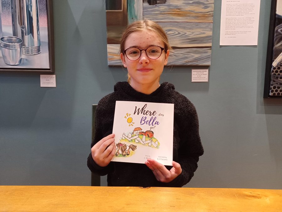 PCPS student illustrates children's book