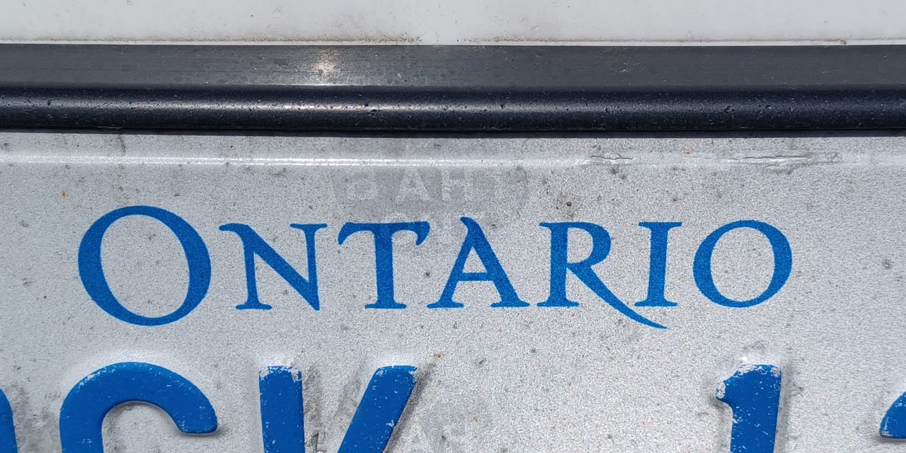 Automatic licence plate renewal begins on July 1 in Ontario - The ...